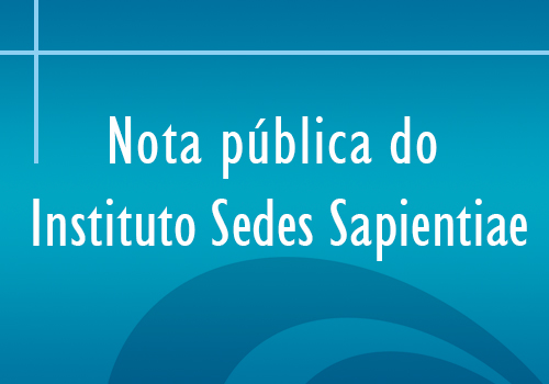 Nota pública do Instituto Sedes Sapientiae – Instituto Sedes Sapientiae
